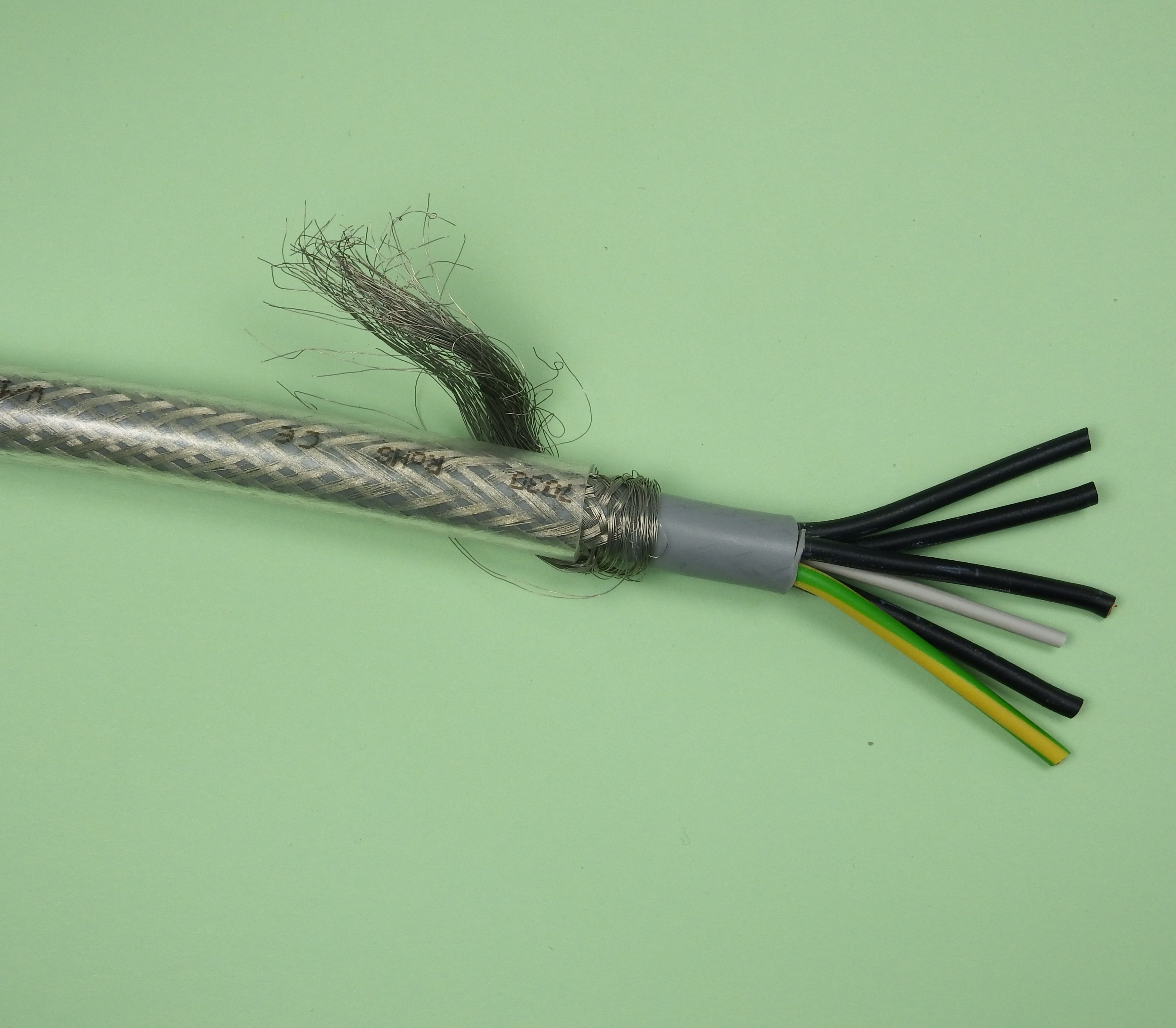 1m - ÖLFLEX CLASSIC 110 CY Steuerleitung Geschirmt 5x1,5mm² Lapp Kabel ...